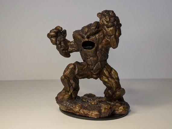Earth Elemental Miniature Painted Dungeons & Dragons - Etsy