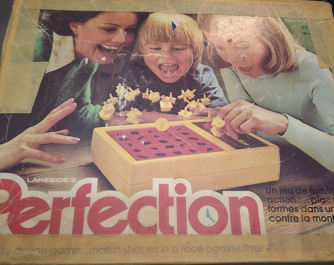 1975 Vintage Perfection Board Game - Etsy