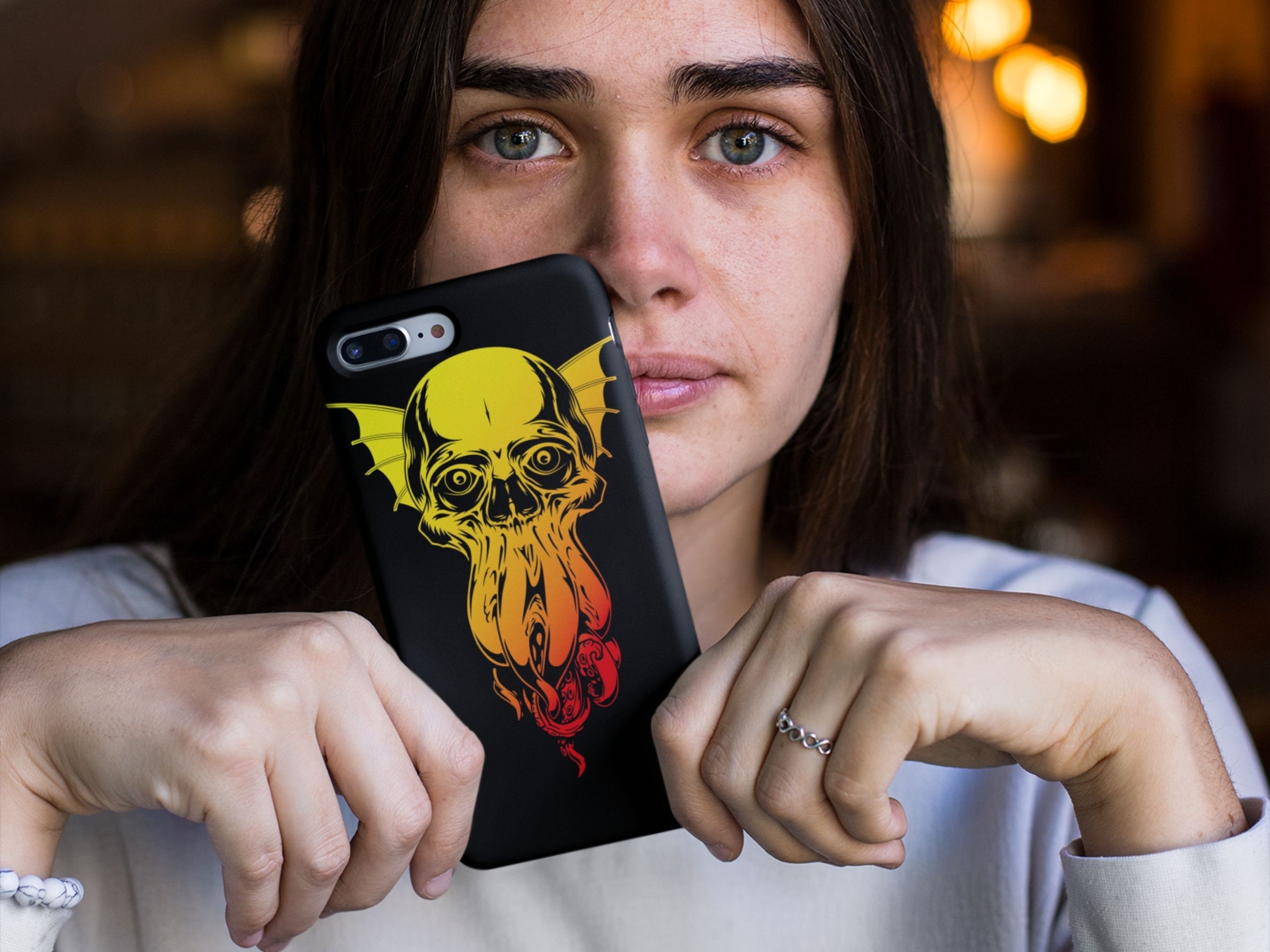 Cthulhu Skull SVG, PNG, JPG | Cthulhu Digital Download, Lovecraftian ...