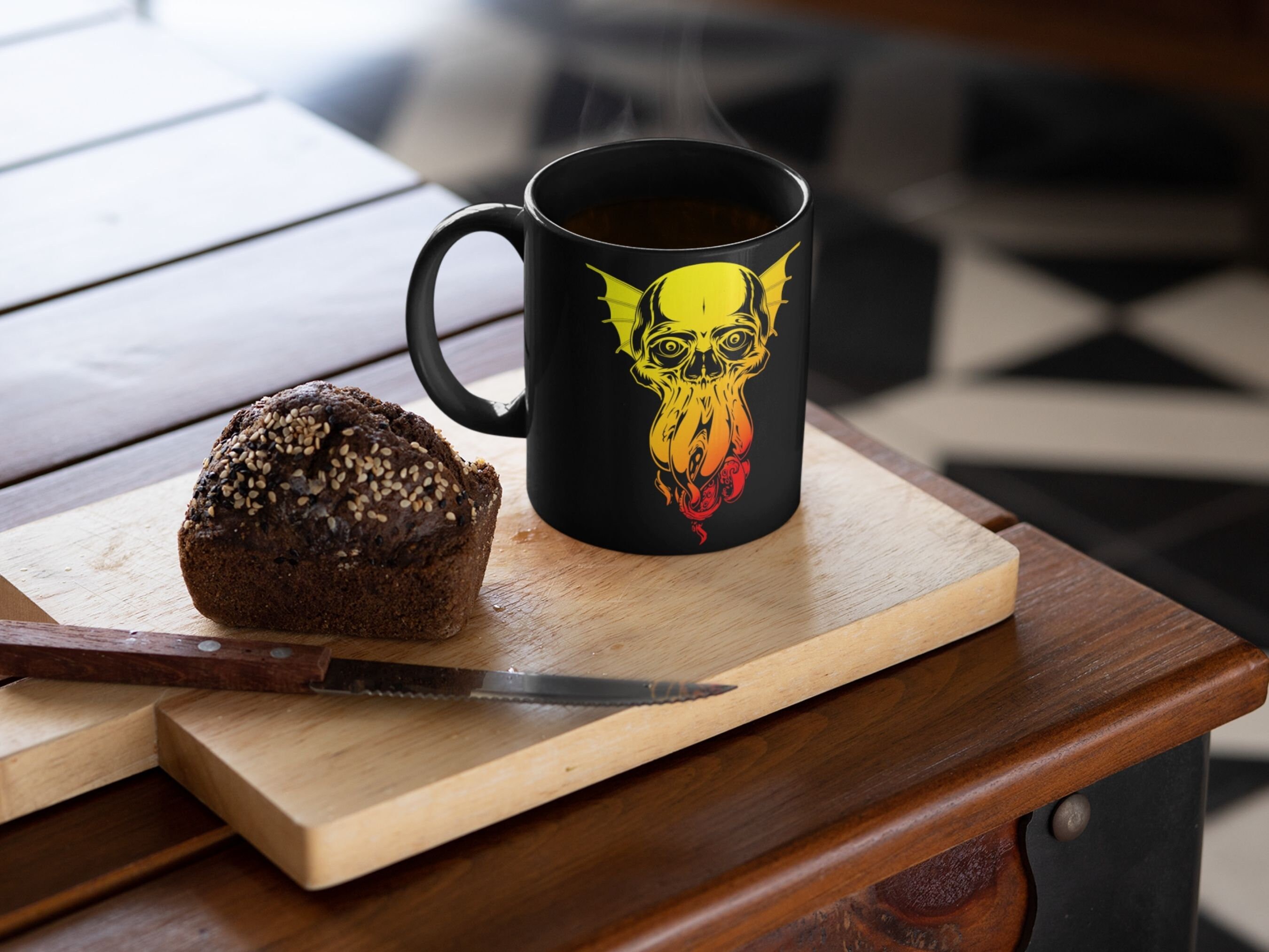 Cthulhu Skull SVG, PNG, JPG | Cthulhu Digital Download, Lovecraftian ...