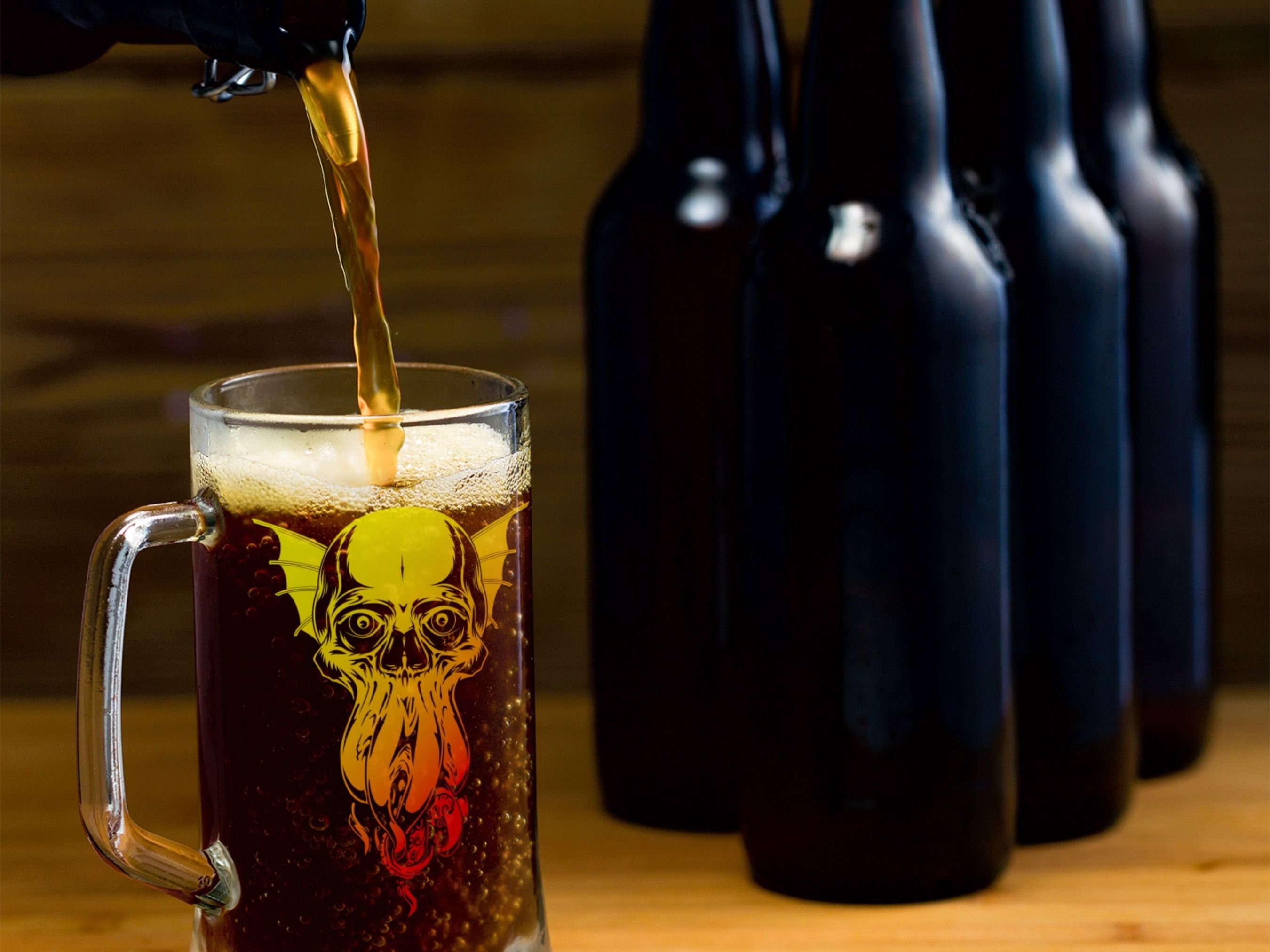 Cthulhu Skull SVG, PNG, JPG | Cthulhu Digital Download, Lovecraftian ...