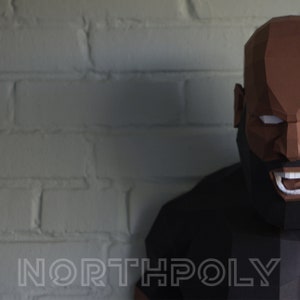 Bicep Curls CT Fletcher Gurko Studio Pepakura Lowpoly Low - Etsy