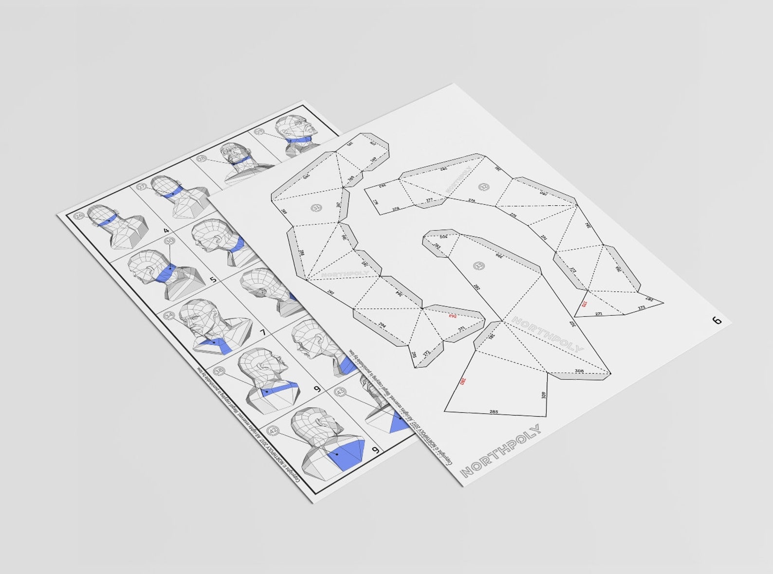 D Papercraft Dwayne the Rock Johnson Gurko Studio Pepakura | Etsy