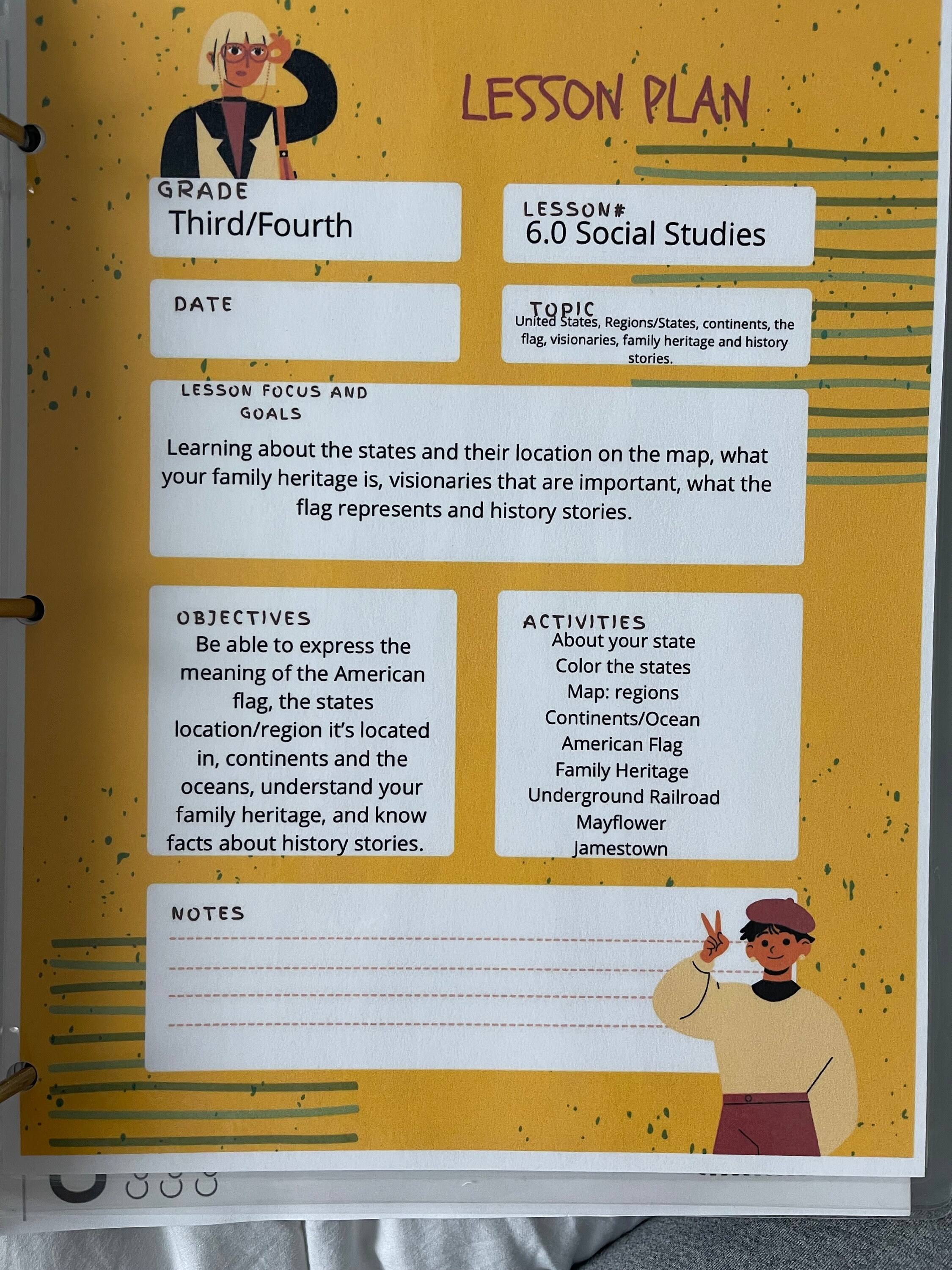 Third and Fourth Grade Learning Guide - Etsy