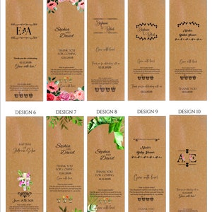 Personalized Placeholder,custom Seed Pencil Thank You Gifts, Plantable ...