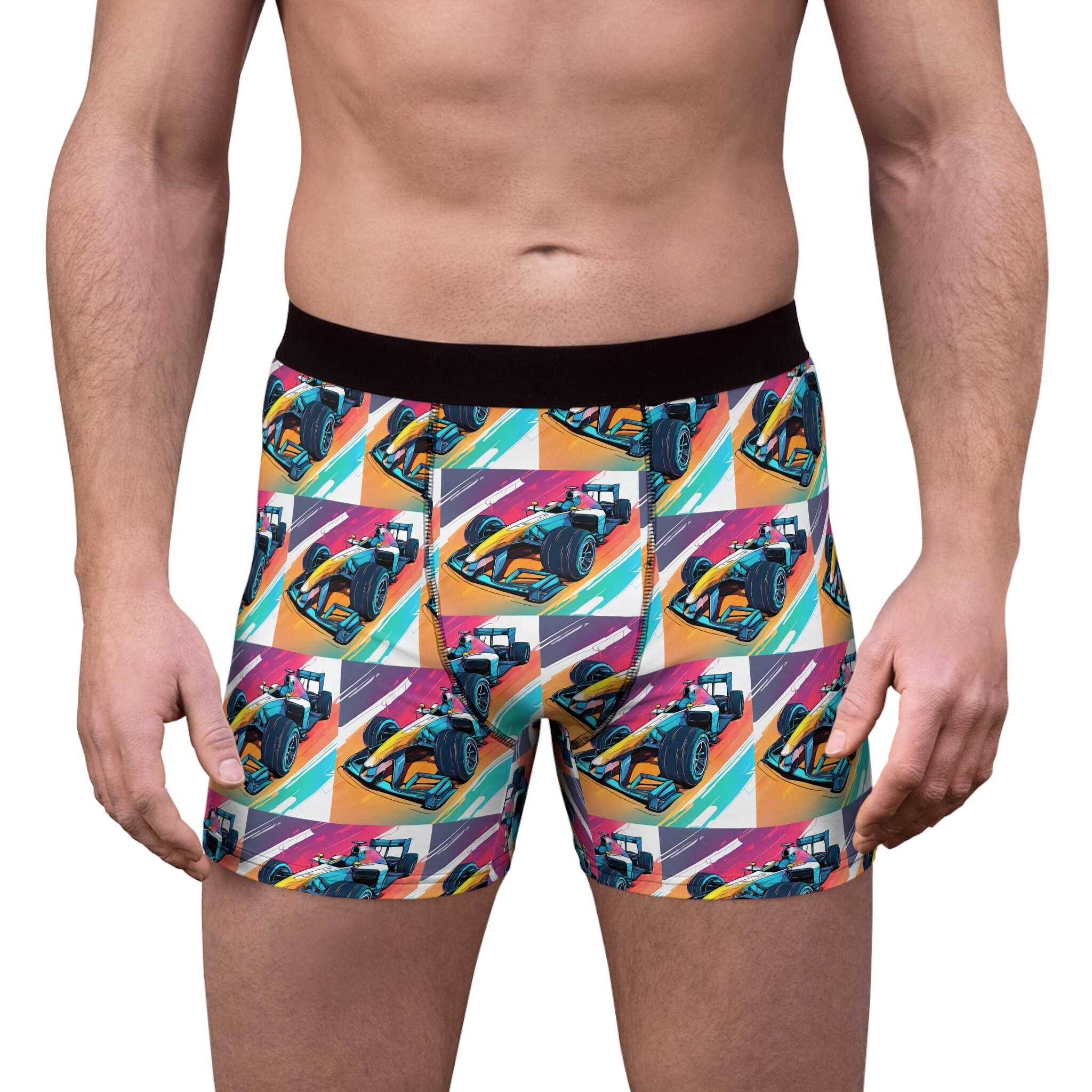 Race Car Boxer Briefs. Boxers. Men Underwear. Funny. Cars. Racing ...