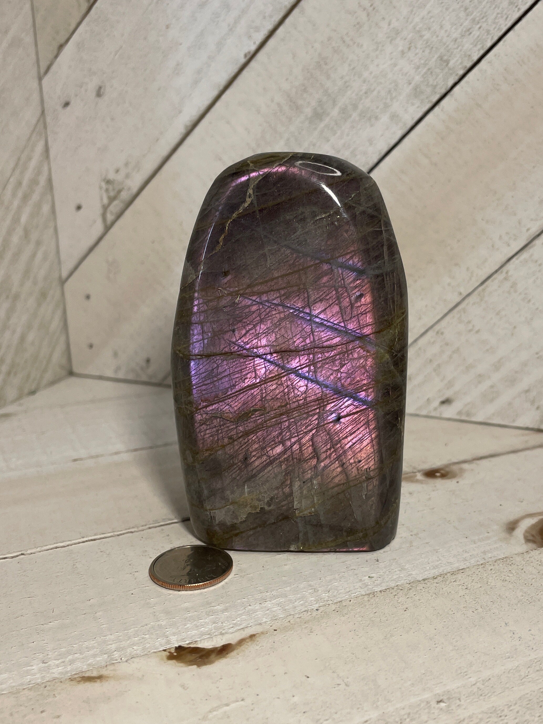 Super Colorful and Flashy Purple Flash Labradorite Freeform - Etsy