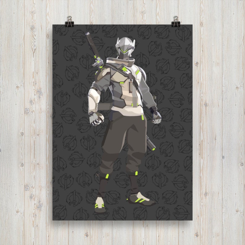 Overwatch Genji Poster - Etsy