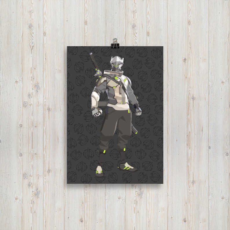 Overwatch Genji Poster - Etsy
