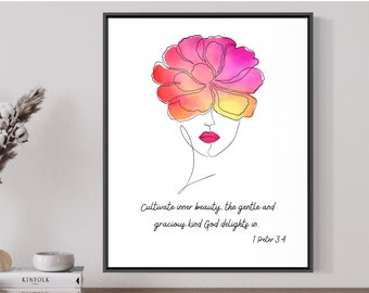 Biblical Line Art - Etsy