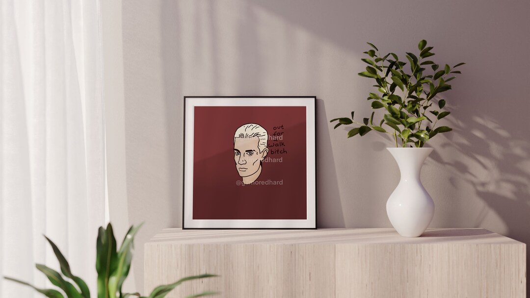 Spike Out for a Walk Buffy Printable Poster - Digital Download - Etsy