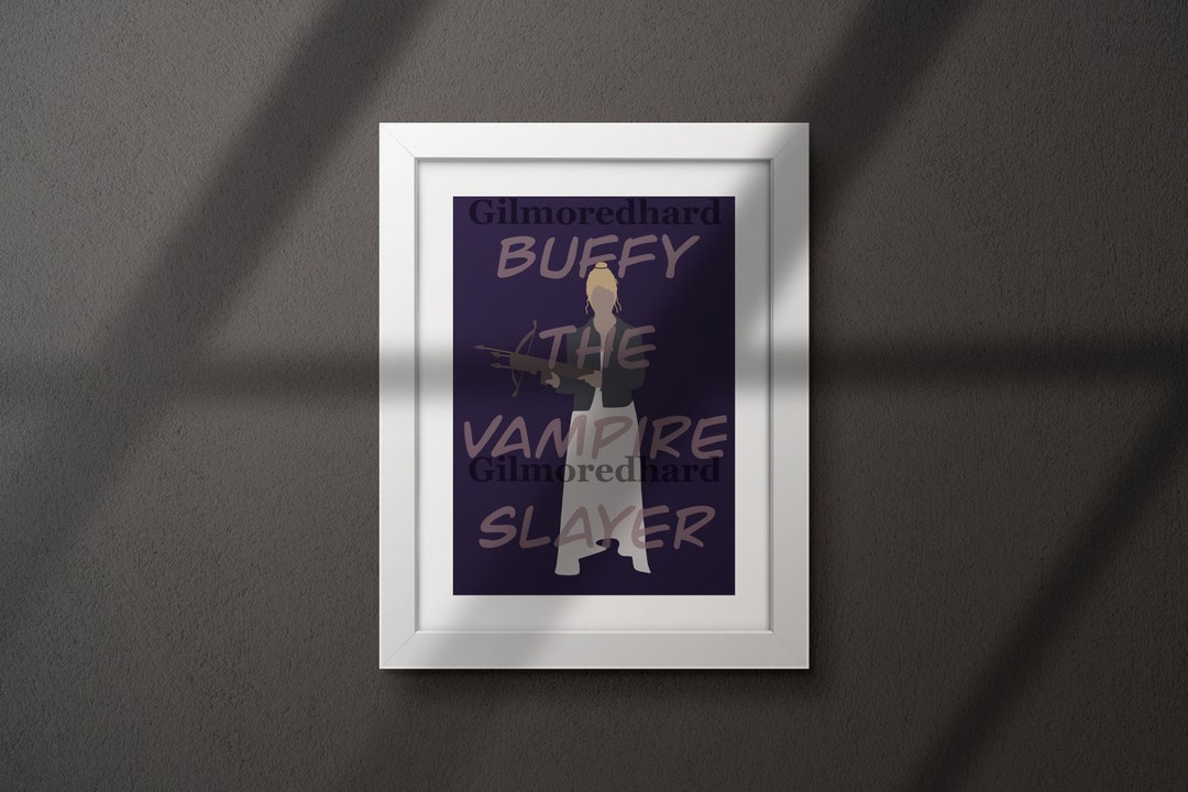 Buffy Printable Poster - Digital Download - Etsy