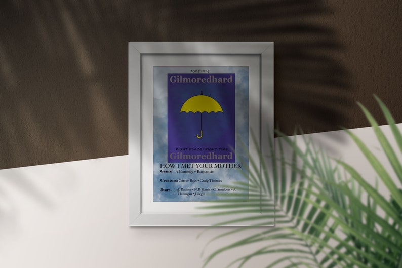Himym Show Printable Poster Digital Download - Etsy