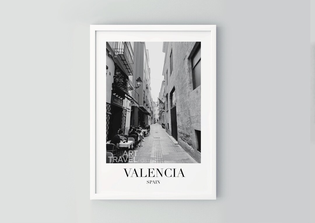 Spain Poster, Travel Poster, Valencia, Valencia Poster, Wall Art Decor ...