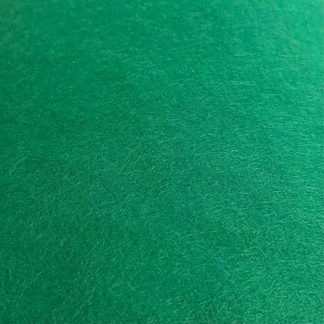 1 Yard - 100% WOOL- EMERALD GREEN // Greens // Cut to Order // Soft ...