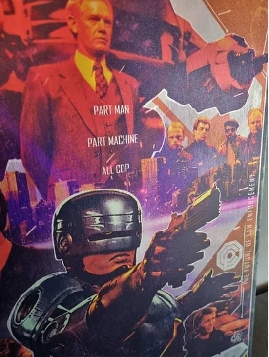 SALE Robocop Metal Movie Poster - Etsy UK