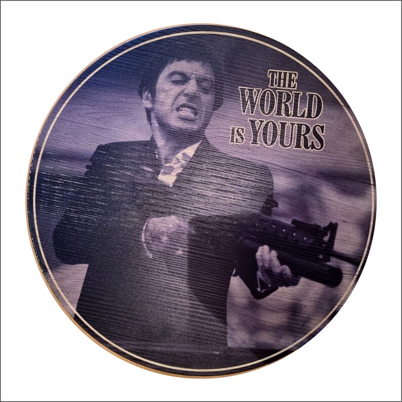 Scarface the World is Yours Coffee Table - Etsy