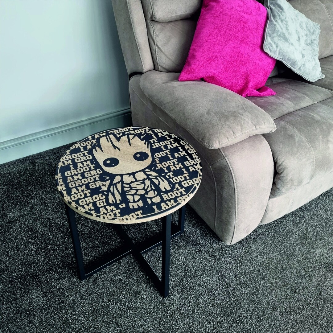 I Am Groot Marvel Coffee Table - Etsy