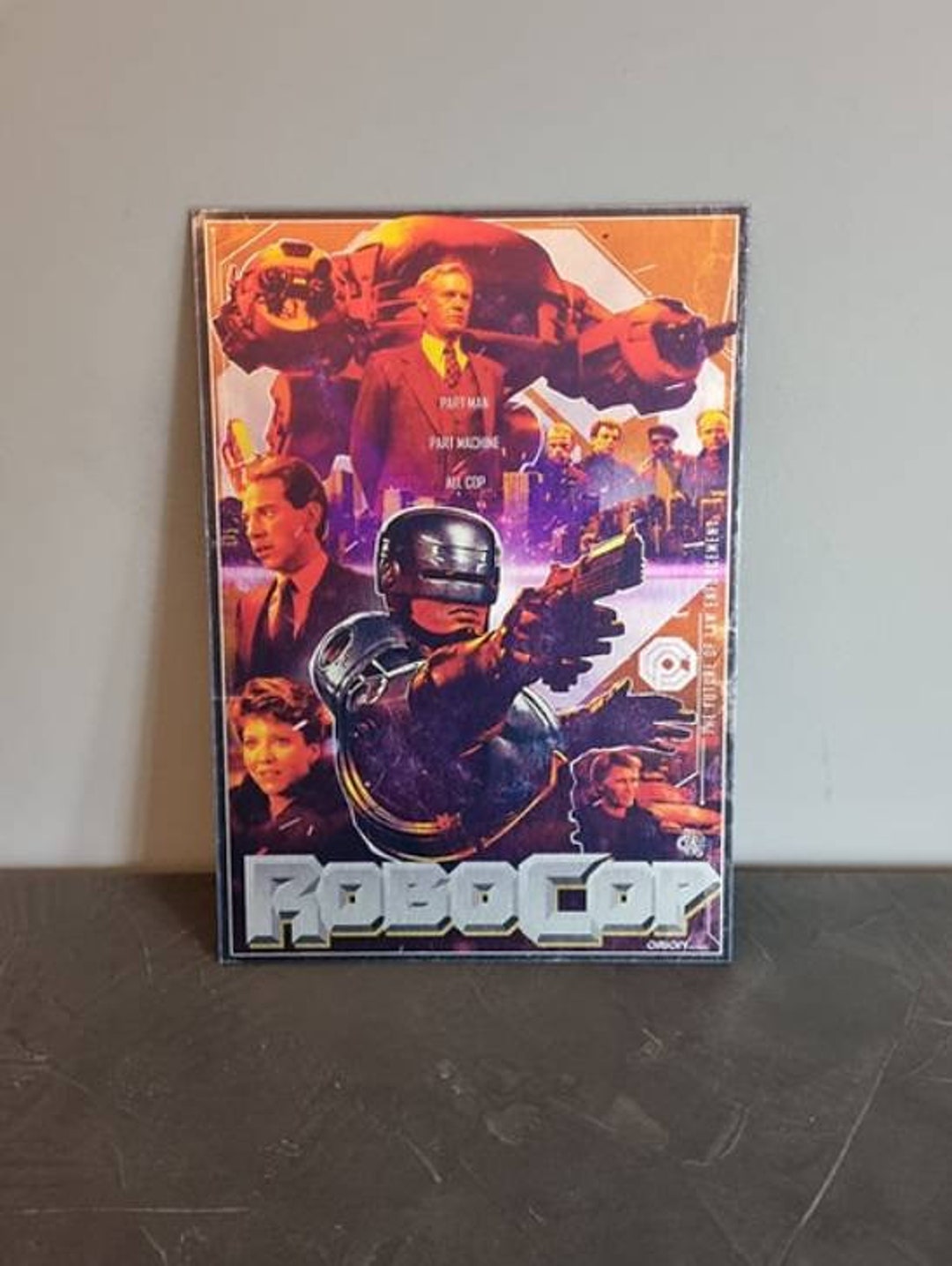 SALE Robocop Metal Movie Poster - Etsy UK
