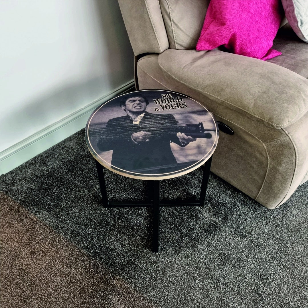 Scarface the World is Yours Coffee Table - Etsy