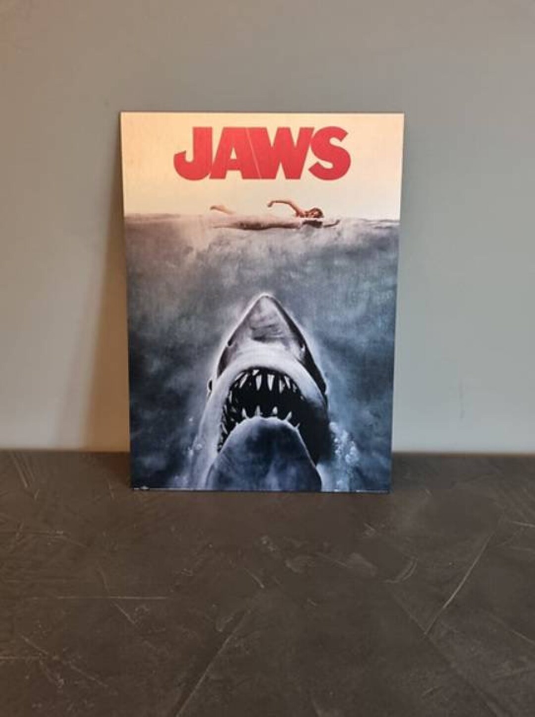 SALE Jaws Metal Movie Poster - Etsy