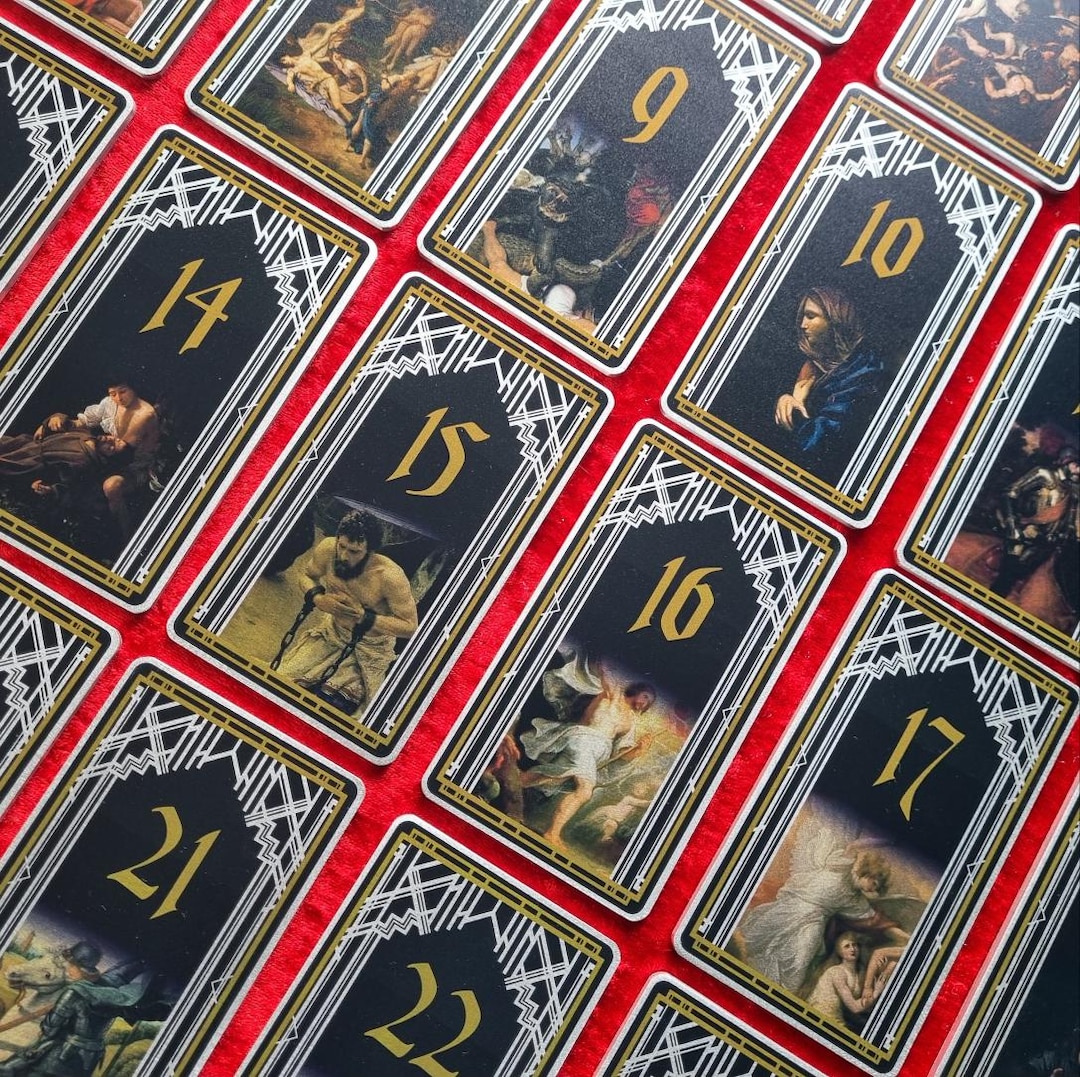 John Wick Movie Prop Aluminium Rules of Engagement Tarot Cards and ...