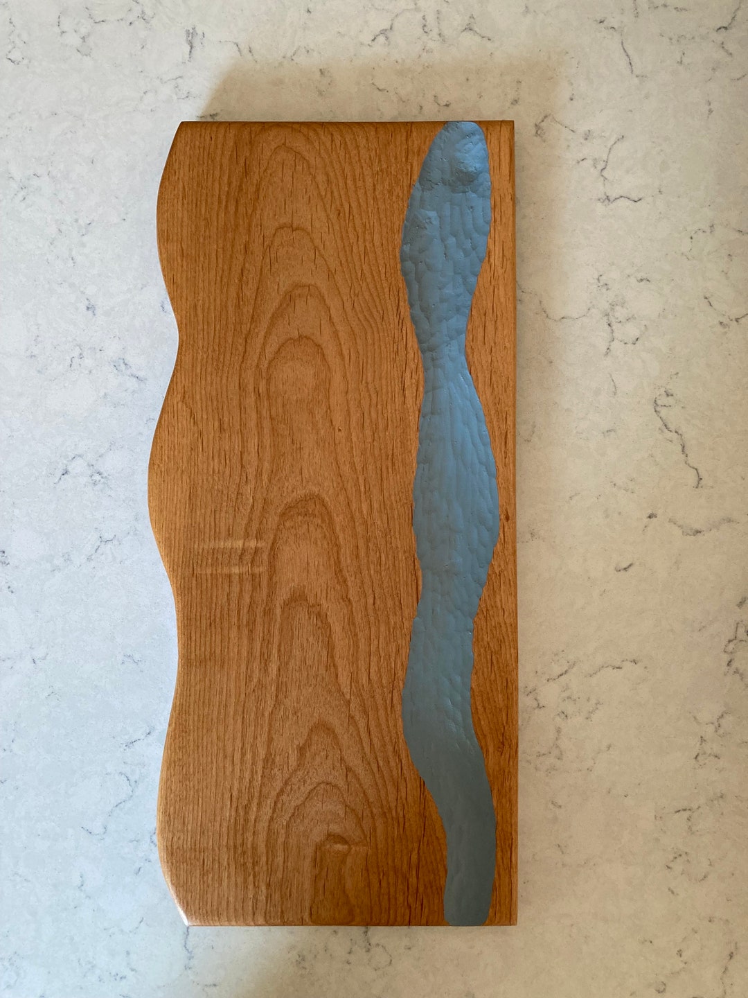 Live Edge River Serving Tray - Etsy