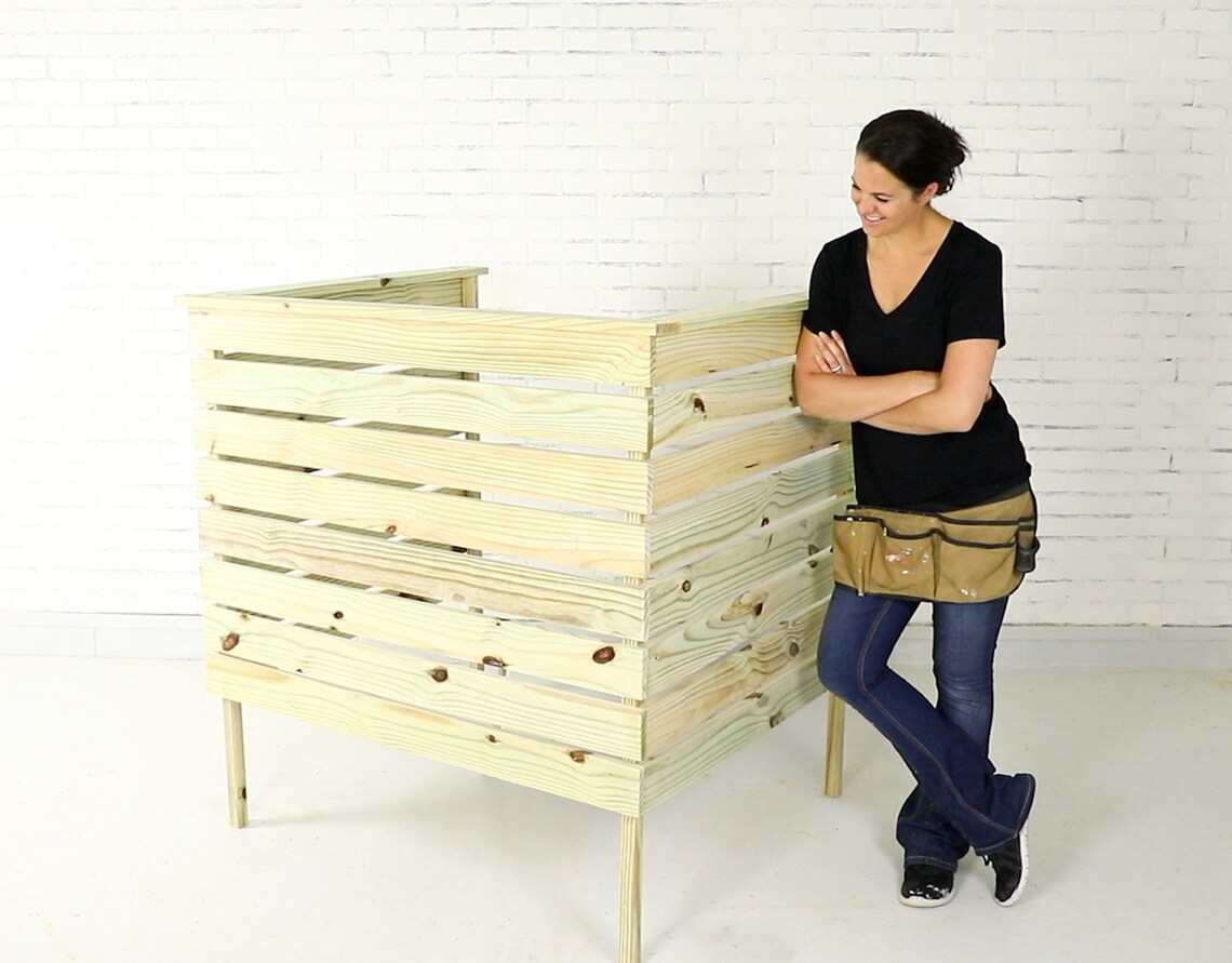 DIY Air Conditioner Cover Building Plans DIGITAL DOWNLOAD - Etsy UK