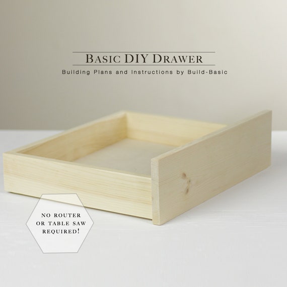 Easy DIY Drawer Building Plans Tutorial DIGITAL DOWNLOAD - Etsy