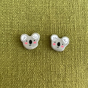 Koala Handmade Clay Pin - Etsy