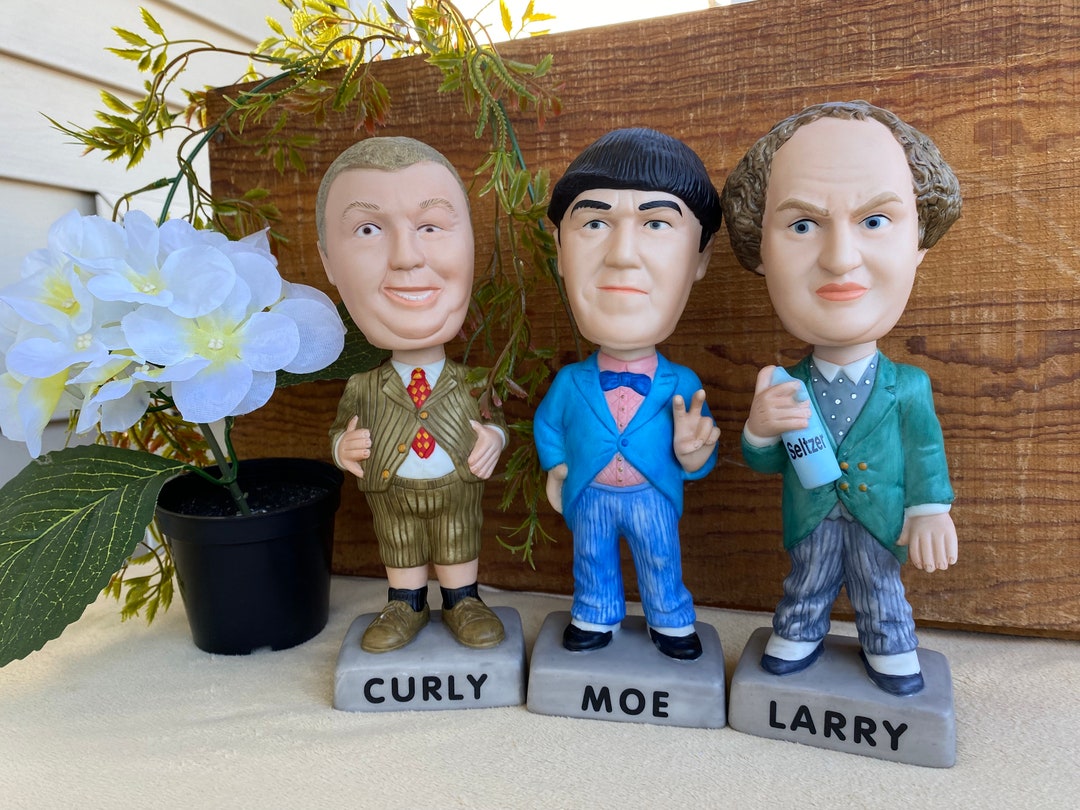 Three Stooges Nodders SAM Original Set - Etsy