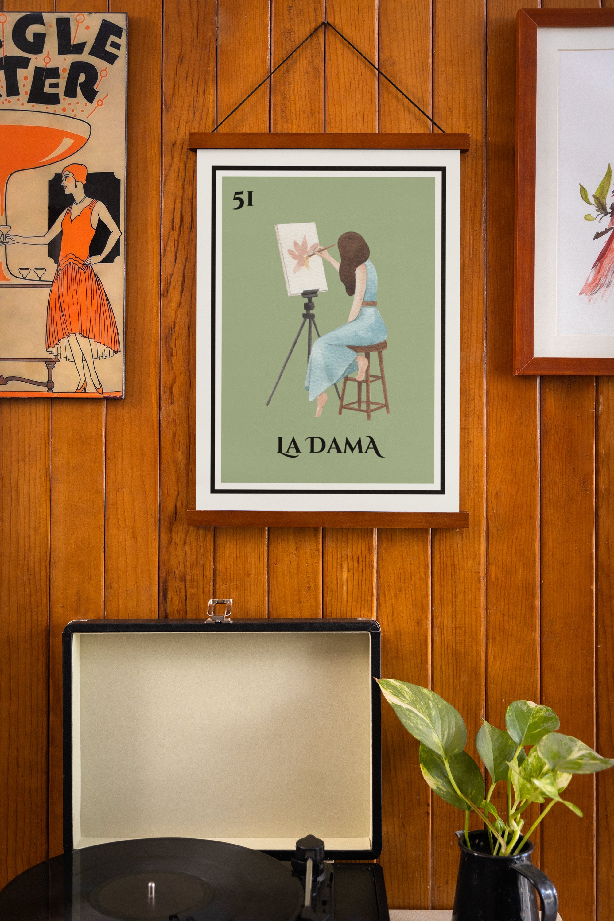 Loteria Poster, Personalized Poster, Premium Matte Vertical Poster La ...