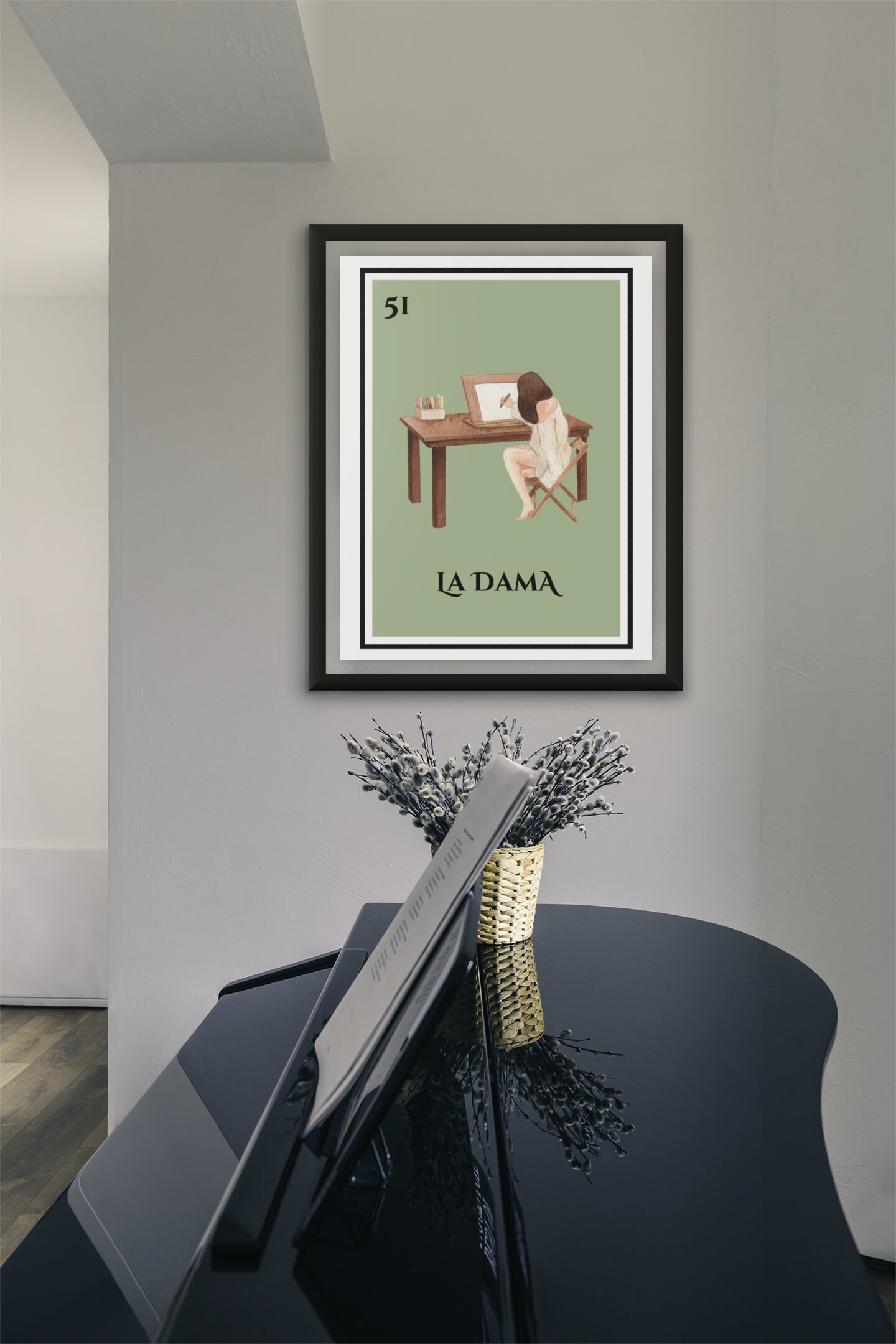 Loteria Poster, Personalized Poster, Premium Matte Vertical Poster La ...