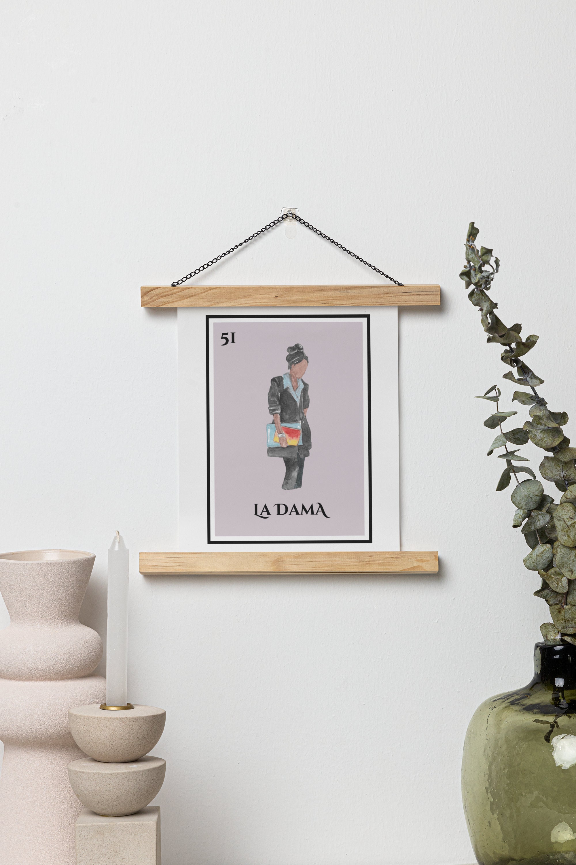 Loteria Poster, Personalized Poster, Premium Matte Vertical Poster La ...