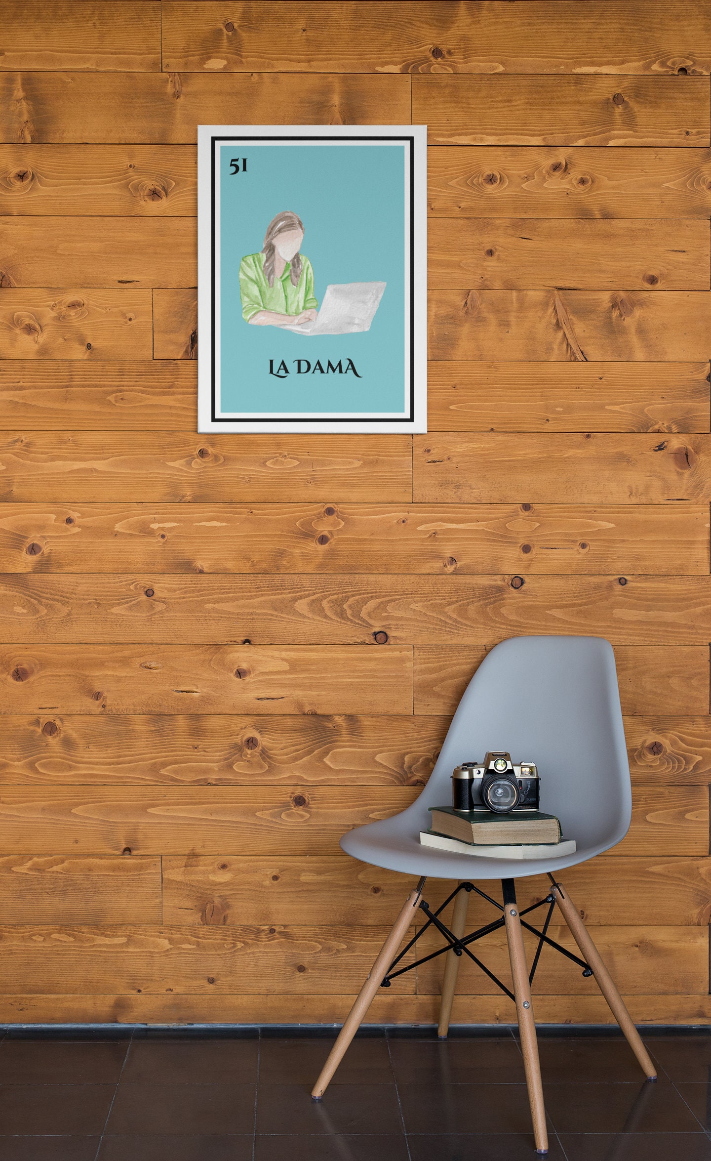 Loteria Poster, Personalized Poster, Premium Matte Vertical Poster La ...