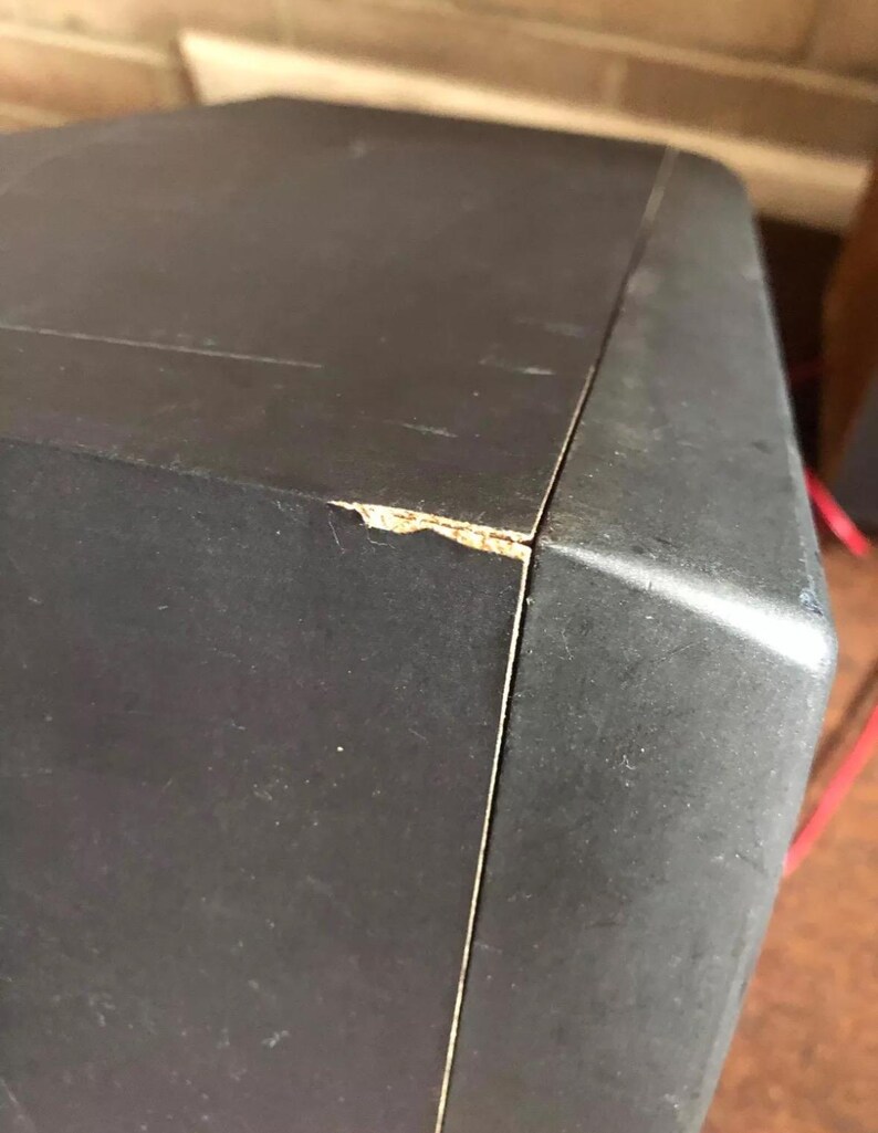 Akai SW-MX90 Pair of Speakers 2x 50 Watt 8 Ohm Black Wooden Vintage - Etsy