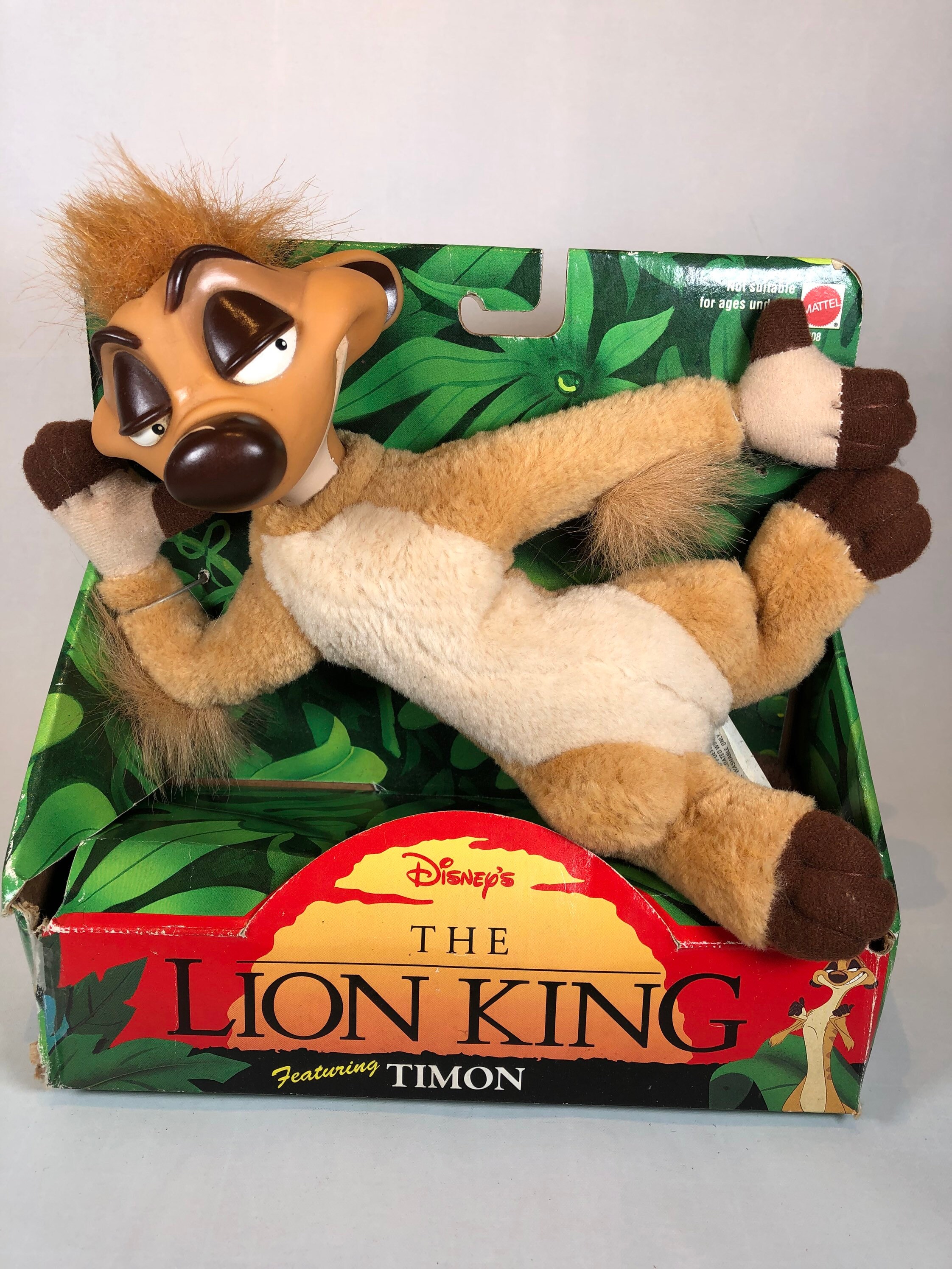 Officia Disney The Lion King Timon Kion Pumbaa Plush Toy Cute Stuffed ...
