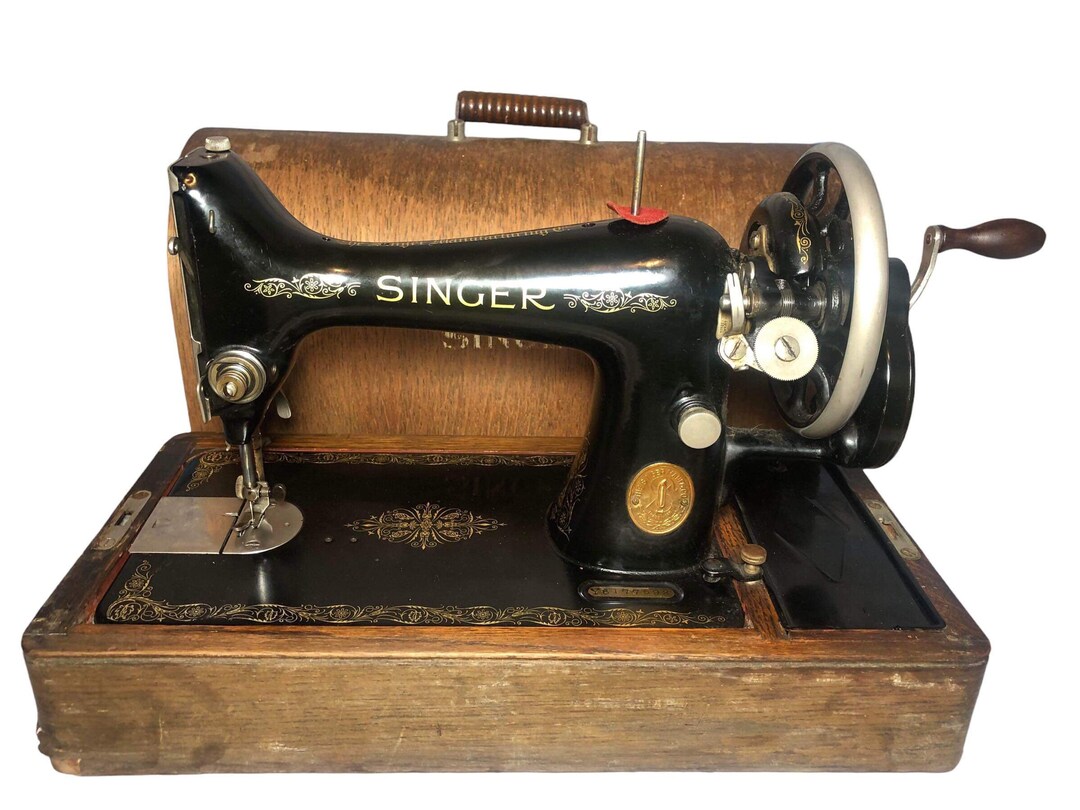 Singer 99K Hand Crank Sewing Machine Antique With Case Working - Etsy