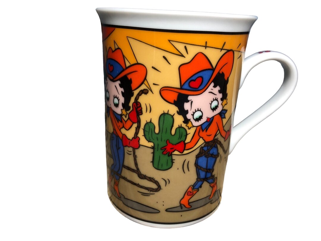 Betty Boop Collectible Mug Betty on the Rope by Danbury Mint Rare ...