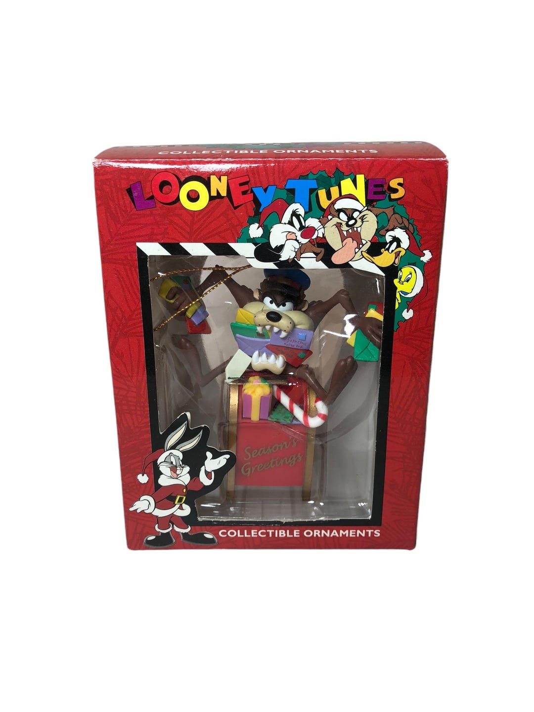 Taz Tasmanian Devil Looney Tunes Hanging Christmas Ornament Holiday ...