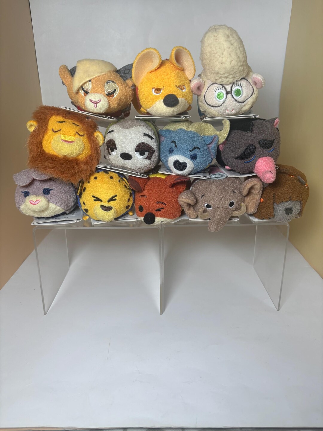 Disney Zootropolis Tsum Tsums Set of 12 Mini Soft Toy New With Tags - Etsy