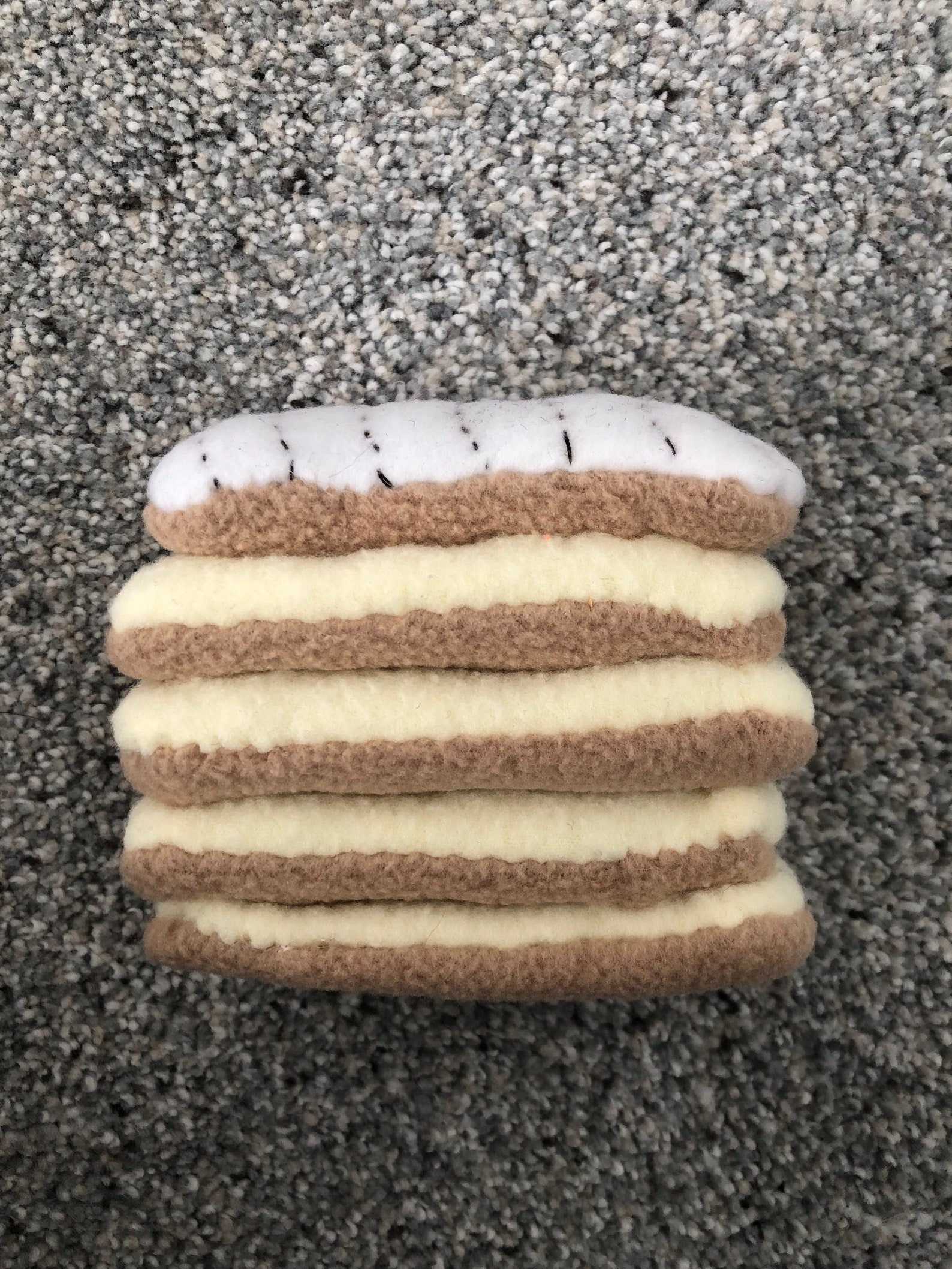 Plush Napoleon/mille Feuille Pastry - Etsy
