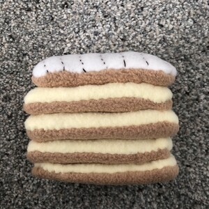 Plush Napoleon/mille Feuille Pastry - Etsy