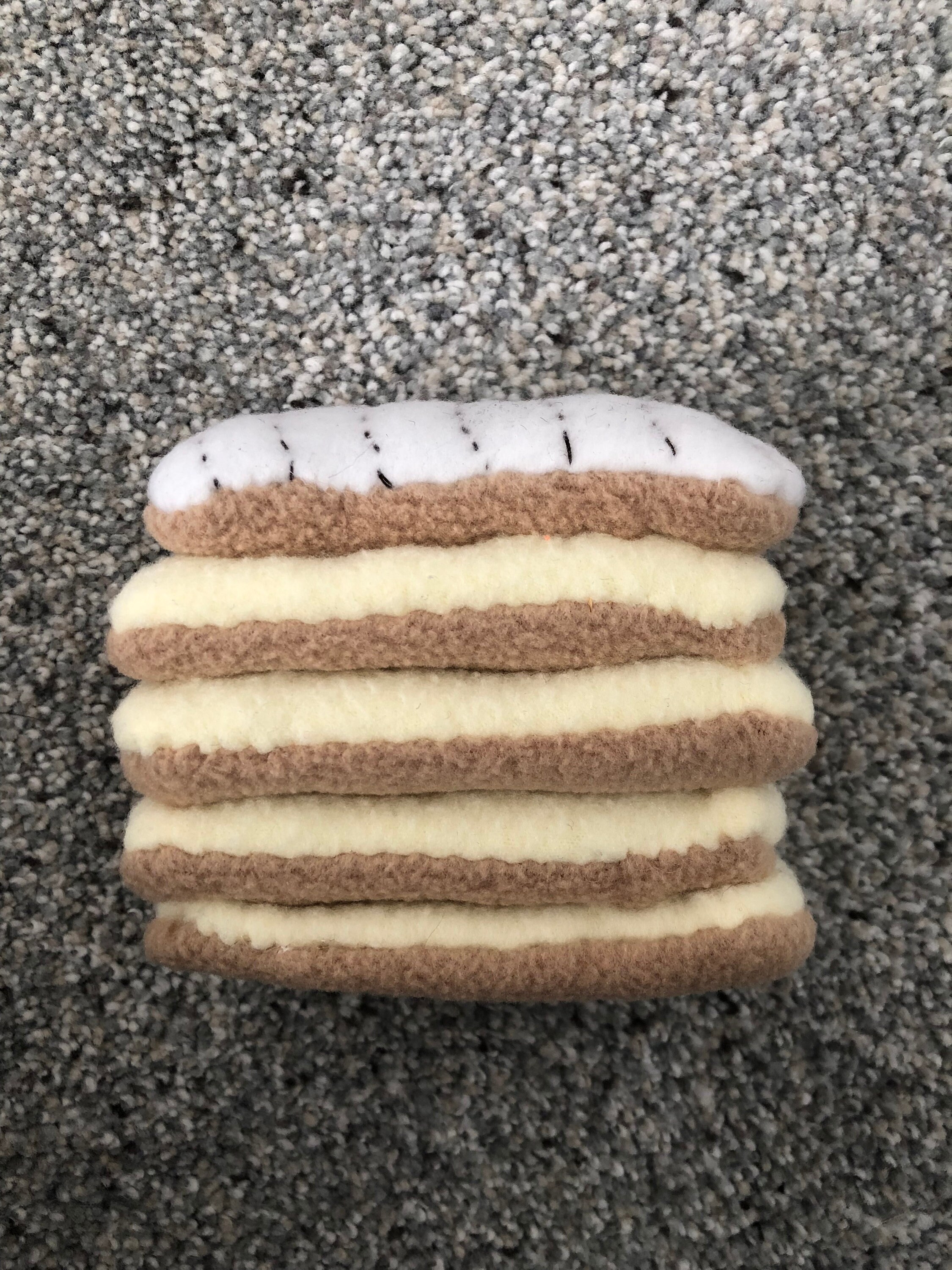 Plush Napoleon/mille Feuille Pastry - Etsy