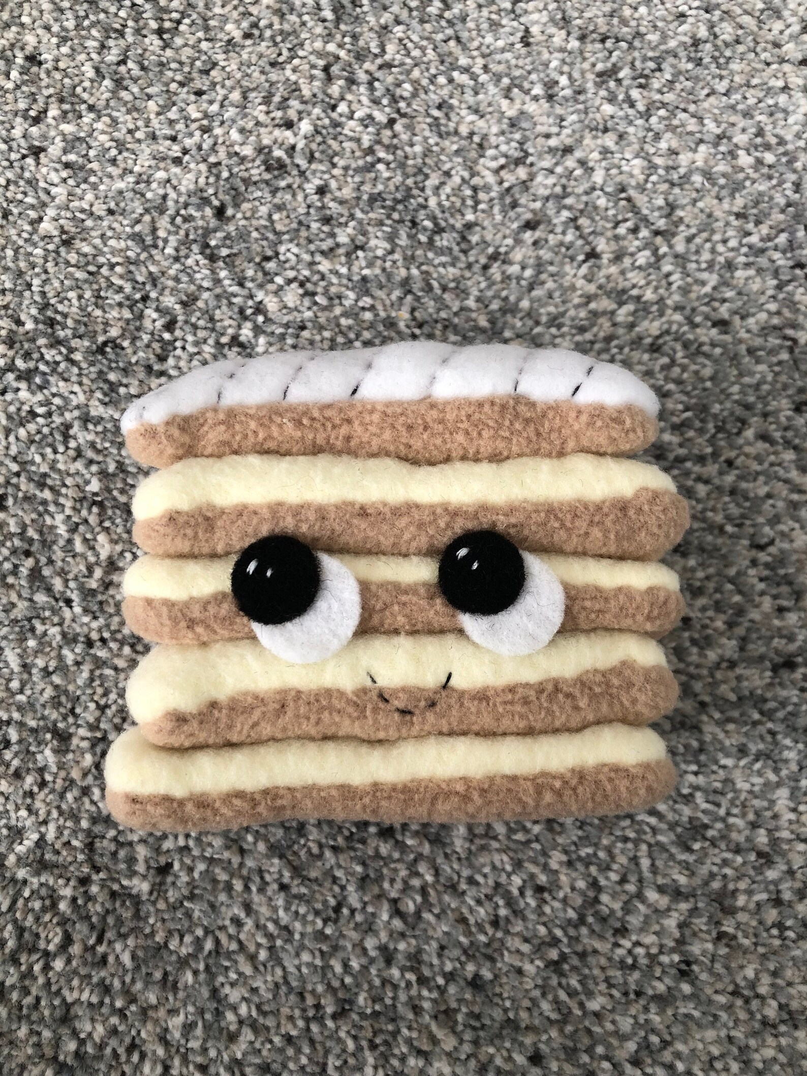Plush Napoleon/mille Feuille Pastry - Etsy