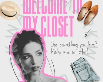 Poshmark Closet Sign for Offers and Bundles - Etsy