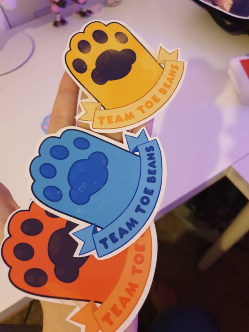 Eeveelution Toe Beans Pokemon Poke Inspired Stickers Cute - Etsy UK