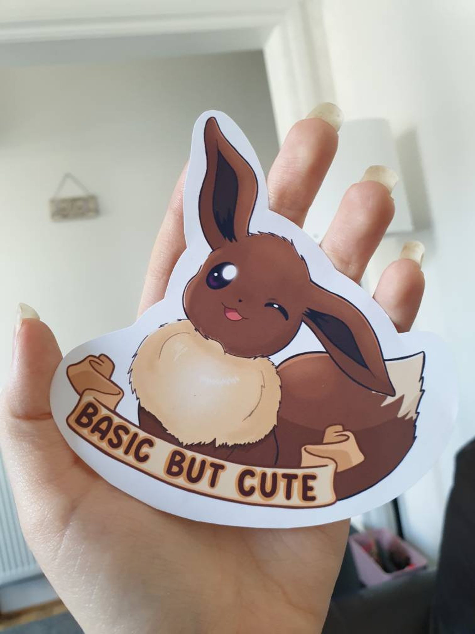 Pokemon EEVEE basic but Cute Poke Inspired Funny - Etsy