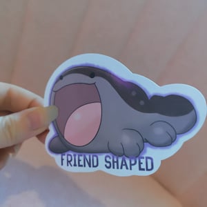 Clodsire friend Shaped Sticker, Cute Funny Chonky Boi, Wholesome Kawaii ...