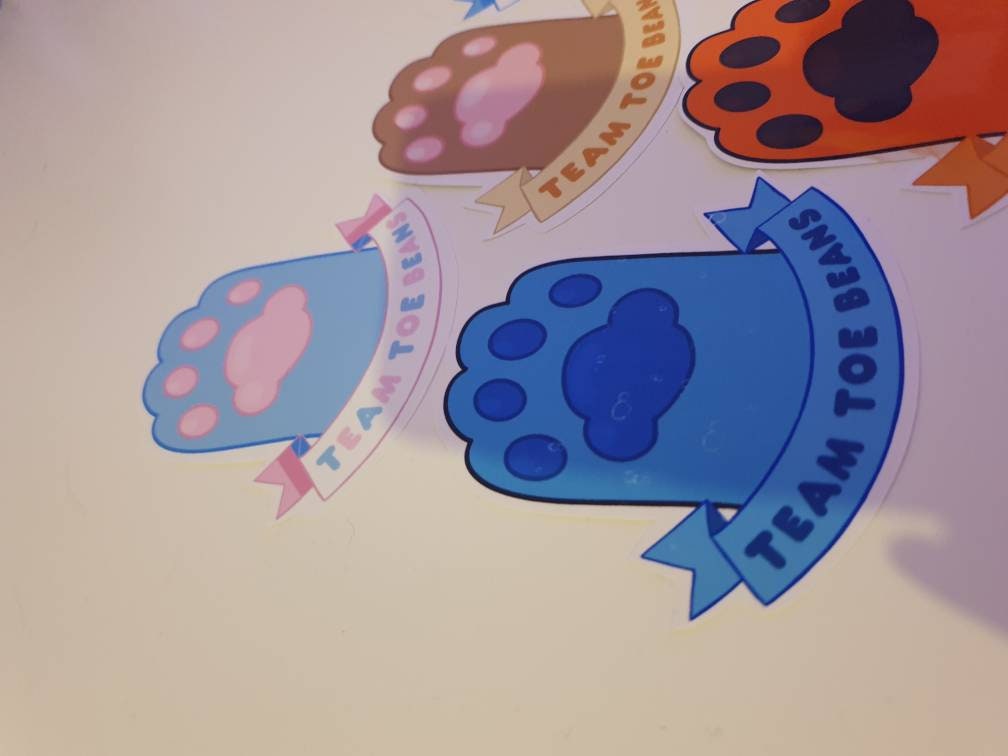 Eeveelution Toe Beans Pokemon Poke Inspired Stickers Cute - Etsy UK